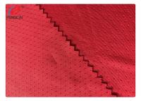 China Breathable Poly Spandex Sports Mesh Fabric Weft Knitted for sale