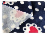 China Custom Digital Printed Squish Minky Spandex Velvet Fabric 160cm Width 230gsm for Baby Blanket for sale