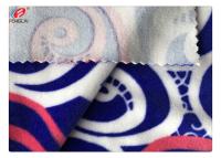 China Warp Knitting Stretching Printed Spandex Velvet Fabric 94% Polyester for sale