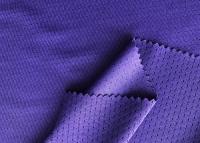 China Sportswear Mesh 160gsm Stretch Polyester Spandex Fabric for sale