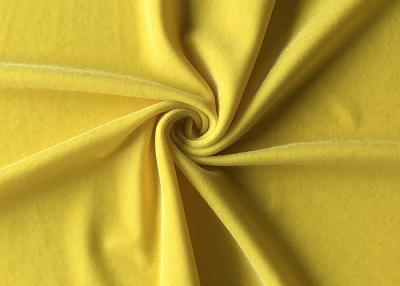China Custom Polyester Spandex Velvet Fabric 58/60 Inch 230gsm Warp Knit Stretch Velour for Dress for sale