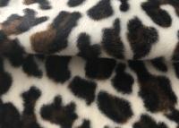 China Animal Printed Velboa Fabric Polyester Velvet 240gsm 58/60 Inch for Home Textiles for sale