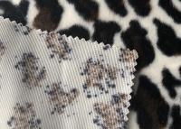 China Animal Printed Velboa Fabric Polyester Velvet 240gsm 58/60 Inch for Home Textiles for sale