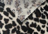 China 235GSM Animal Skin Print Polyester Velvet Fabric for Sofa Covers | 58-60 Inch Width | Custom Designs for sale