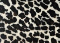China Animal Printed Velboa Fabric Polyester Velvet 240gsm 58/60 Inch for Home Textiles for sale
