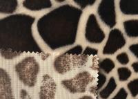 China 235GSM Animal Skin Print Polyester Velvet Fabric for Sofa Covers | 58-60 Inch Width | Custom Designs for sale