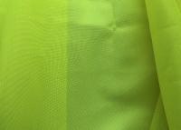 China Tricot Fluorescent Yellow Fabric for sale