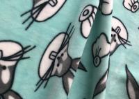 China Plaid Dye Minky Plush Fabric for sale