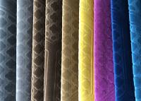 China 300gsm Holland Velvet Upholstery Fabric 150cm Width Waterproof Sofa Material with Embossed Patterns for sale