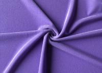 China 4 Way Stretch Polyester Spandex Velvet Fabric 250gsm 58/60 Inch for Garment for sale