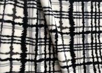 China Polyester Printed Stretch Knit Soft Velboa Fabric For Garments for sale