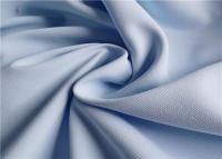 China Knitted 160cm Polyester Twill Fabric For Medical Work Wear for sale