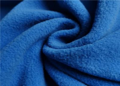 China Anti Pill 300gsm Polyester Polar Fleece Fabric Double Brushed 100D for sale