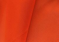 China EN20471 100% Polyester Mesh Knitted Fluorescent Material Fabric Fire Retardant for sale