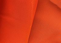 China EN20471 100% Polyester Mesh Knitted Fluorescent Material Fabric Fire Retardant for sale