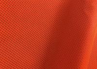 China EN20471 100% Polyester Mesh Knitted Fluorescent Material Fabric Fire Retardant for sale