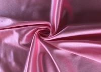 China Recycled Shiny Satin Stretch Knitted Nylon Spandex Fabric 62 inch 200 gsm for sale