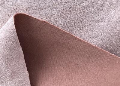 China Plain Dyed Micro Suede Polyester Fabric 94% Polyester 6% Spandex 120-350 GSM for Winter Jacket for sale