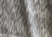 China Yarn Dyed Polyester Spandex Melange Single Jersey Fabric for sale