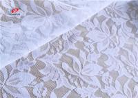 China 90% Nylon 10% Spandex Lace Fabric 170gsm 58-60 Inch For Underwear for sale