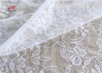 China 90% Nylon 10% Spandex Lace Fabric 170gsm 58-60 Inch For Underwear for sale