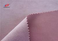 China Double Sided Brushed Knitted Micro Suede Polyester Fabric 58-59inch for Towel Bathrobe for sale