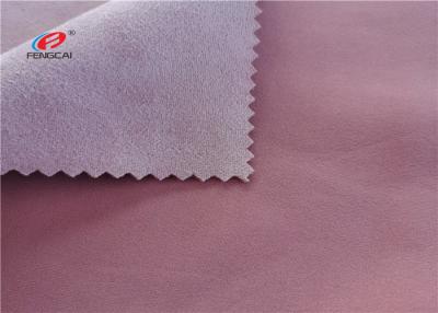 China Double Sided Brushed Knitted Micro Suede Polyester Fabric 58-59inch for Towel Bathrobe for sale