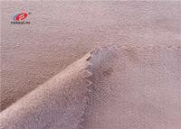 China Warp Knitted 160gsm Polyester Suede Fabric For Shoes for sale
