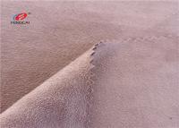 China 150CM Warp Knitted Polyester Waterproof Suede Fabric For Lady Shoes for sale