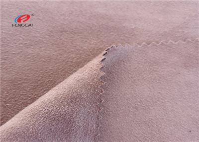 China 150CM Warp Knitted Polyester Waterproof Suede Fabric For Lady Shoes for sale