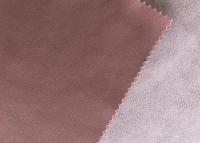 China 58 Inch Stretch Weft Knitted Micro Suede Polyester Fabric 385 GSM for sale