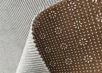 China 150cm 320gsm Sofa Velvet Upholstery Fabric With Plastic Drip for sale