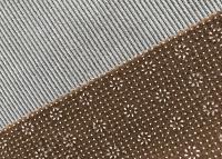 China 150cm 320gsm Sofa Velvet Upholstery Fabric With Plastic Drip for sale