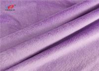 China 100 polyester super soft velboa knitted SMOOTH SOLID minky toy plush fabric for sale