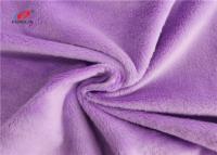 China Baby Bedding Recycle Minky Velboa Fabric 100% Polyester for sale