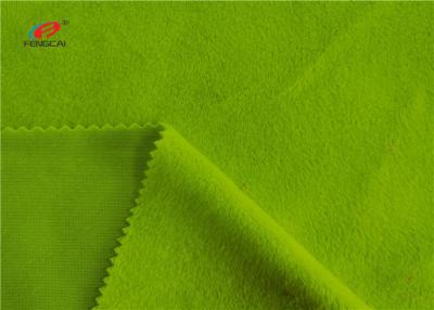 China DTY / FDY Knitted Minky Velboa Fabric 100% Polyester Super Soft for sale