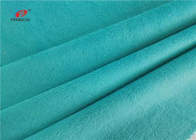 China Super Soft 200GSM 100% Polyester 2.0mm Short Pile Minky Velboa Fabric for Baby Blanket for sale
