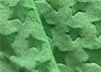 China High Warmth Retention Star Embossed Minky Plush Fabric For Blanket for sale
