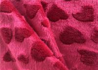 China Warp Knitting Polyester Minky Plush Fabric 2.5mm Pile Super Soft for sale