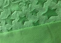 China High Warmth Retention Star Embossed Minky Plush Fabric For Blanket for sale