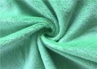 China 1.5mm Short Plush 230gsm Warp Knitted Minky Plush Fabric 100% Polyester for Toys for sale