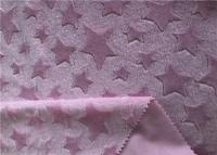 China Oeko-Tex Standard 100 Star Pattern Brushed Minky Plush Fabric 160cm 240gsm for sale