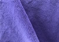 China 1.5mm Short Plush 230gsm Warp Knitted Minky Plush Fabric 100% Polyester for Toys for sale