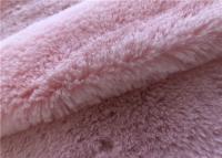 China 300GSM Polyester Faux Rabbit Fur Fabric - 20mm Pile Height, 150cm Width for Slipper Manufacturing and Apparel for sale