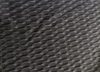 China Irregular Ribbed Jacquard Polyester Spandex Fabric For Running Tights for sale
