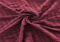 China Stretch Bubble Jacquard Polyester Spandex Fabric 90% Polyester 10% Spandex 58-60 Inch Width for Yoga Leggings for sale