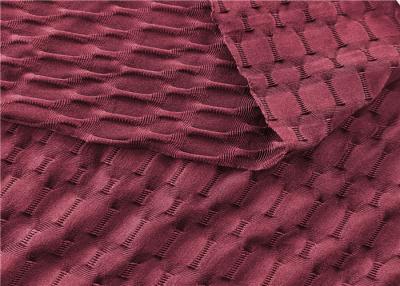 China Stretch Bubble Jacquard Polyester Spandex Fabric 90% Polyester 10% Spandex 58-60 Inch Width for Yoga Leggings for sale