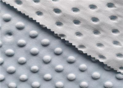 China 100% Polyester Minky Dot Plush Fabric 200cm Width 260gsm for Baby Blanket for sale