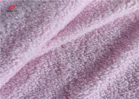 China 100 Polyester Cotton Feel 75D Fleece Blanket Fabric Knit Plain Dyed for sale