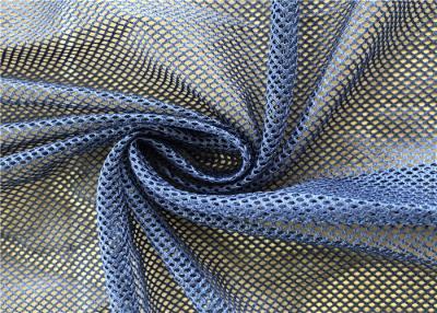 China 100% Polyester Knitted Dry Fit Big Hole Sports Mesh Fabric 160cm 60gsm for sale
